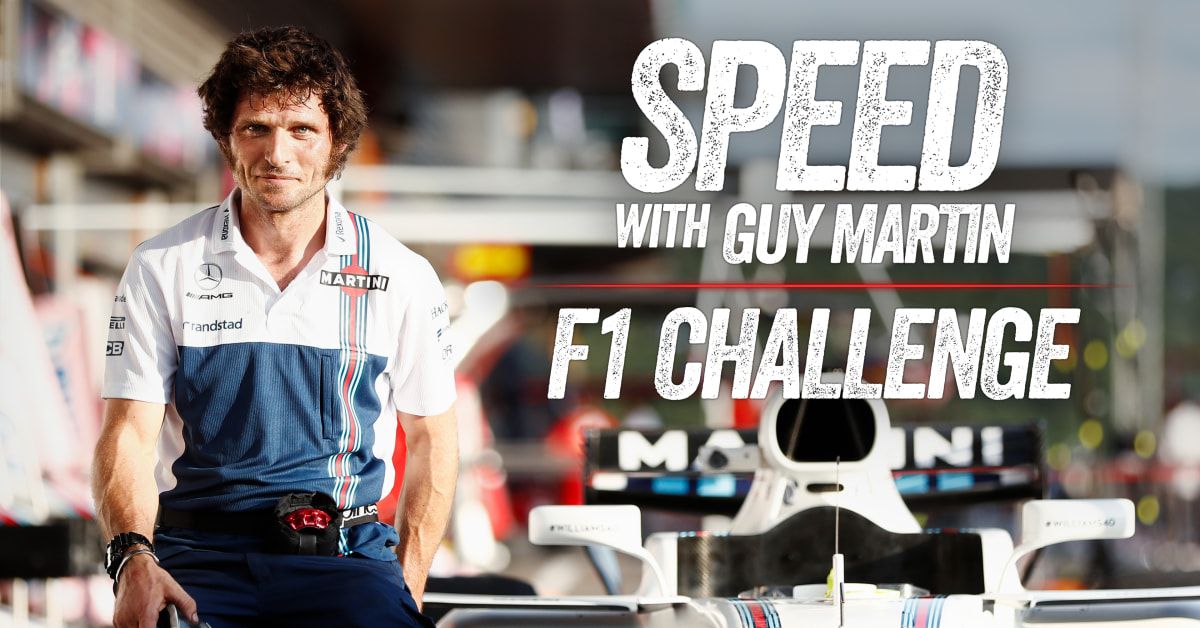 Stream Speed with Guy Martin: F1 Challenge | Watch on U