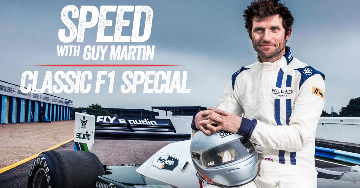 Stream Speed with Guy Martin: Classic F1 Special | Watch on U